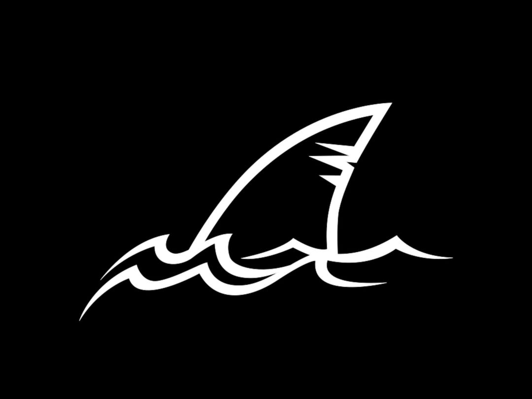 Shark Fin Decal, Car, Laptop, Waterproof Vinyl Sticker, Shark Decal ...