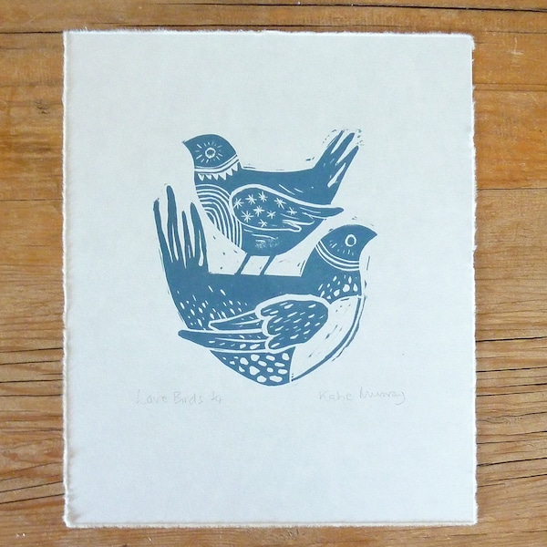 Linocut Print - Etsy UK