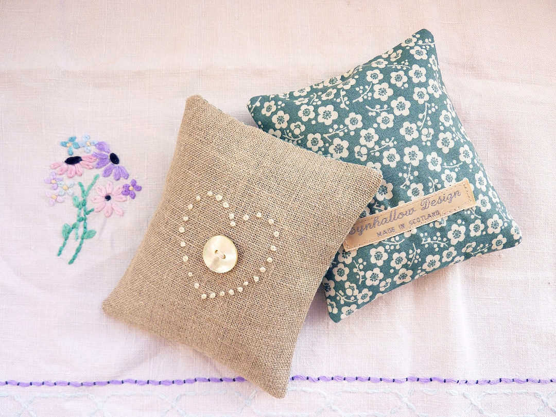 LAVENDER LINEN SACHET - Handmade Linen Lavender Bag - Drawer Sachet ...