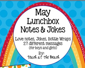 WINTER BUNDLE Lunchbox Notes Jokes and Bottle Wraps 20% | Etsy