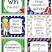 TOUCHDOWN! Football Lunchbox Notes, Jokes, & Bottle Wraps - Etsy