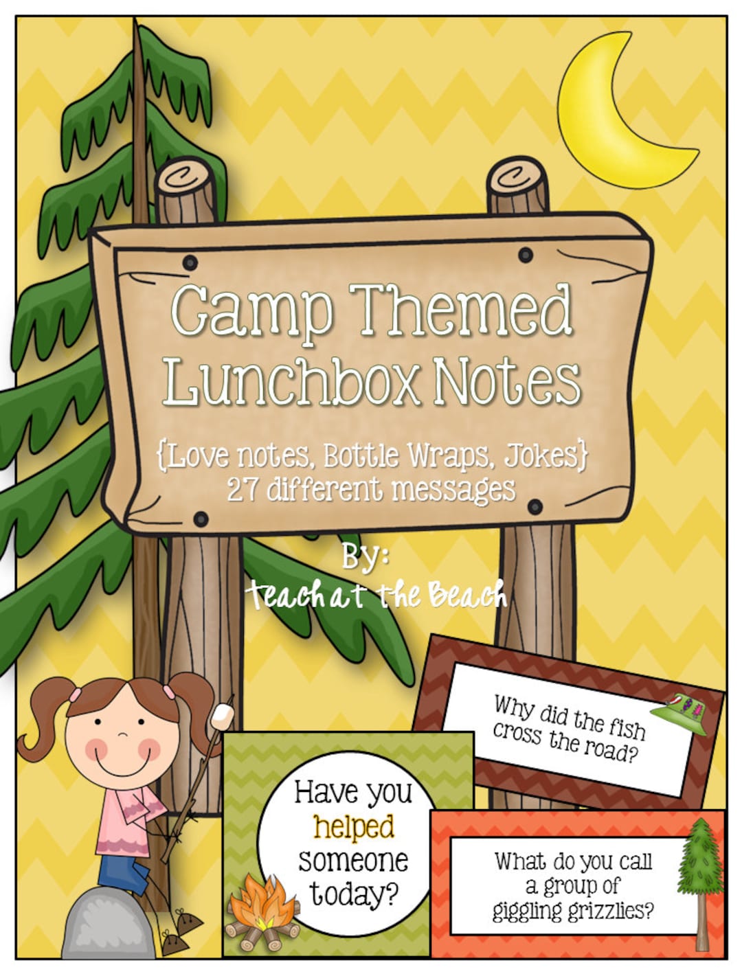 Camp Lunchbox Notes, Jokes, and Bottle Wraps! - Etsy