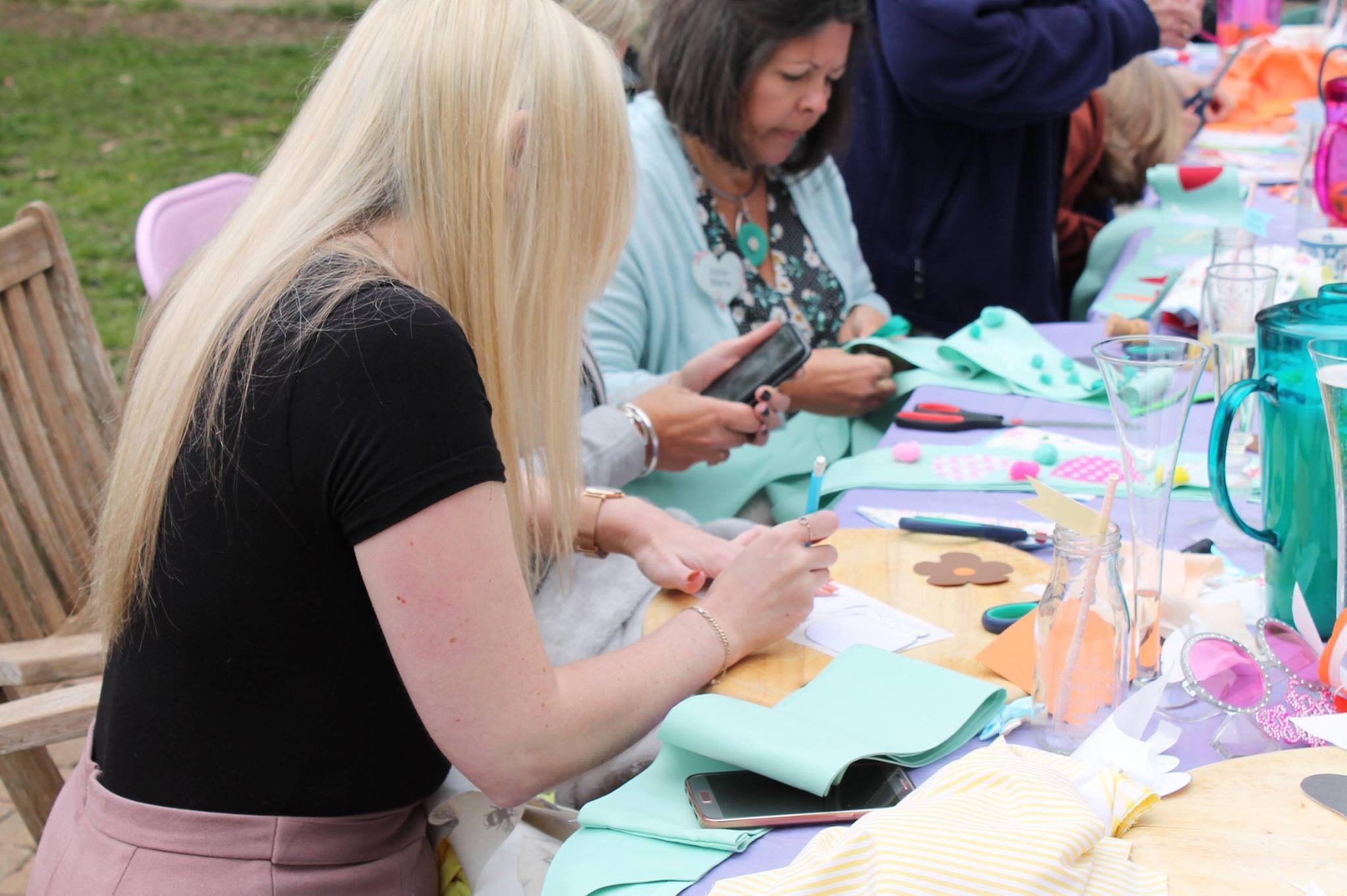 Hen Party in a Box DIY Make Your Own Sashes Craft Kit Hen Party Sashes ...