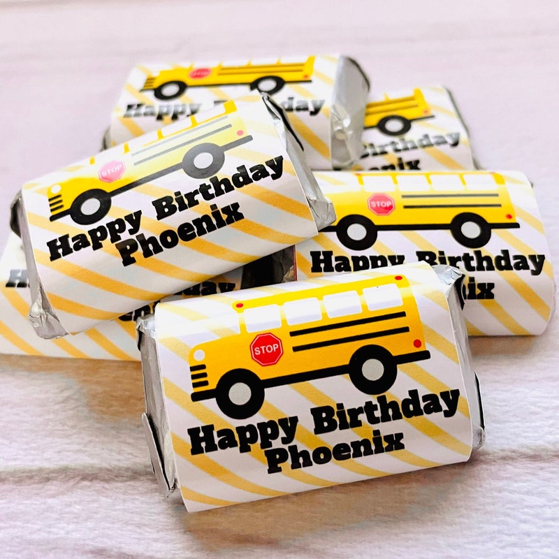 Bus Candy Wrapper - Etsy