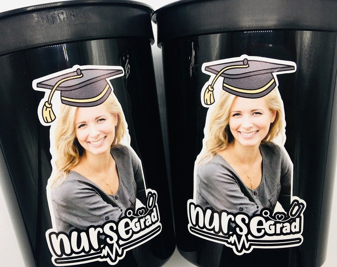 NURSING PARTY CUPS Doctor Party Cups Nurse Party Cups Nursing Party Rn ...