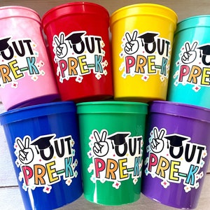 Preschool Graduation Cups Pre K Graduation Cups 2023 - Etsy