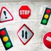 Stop Sign Cups Traffic Light Cups Traffic Sign Cups - Etsy