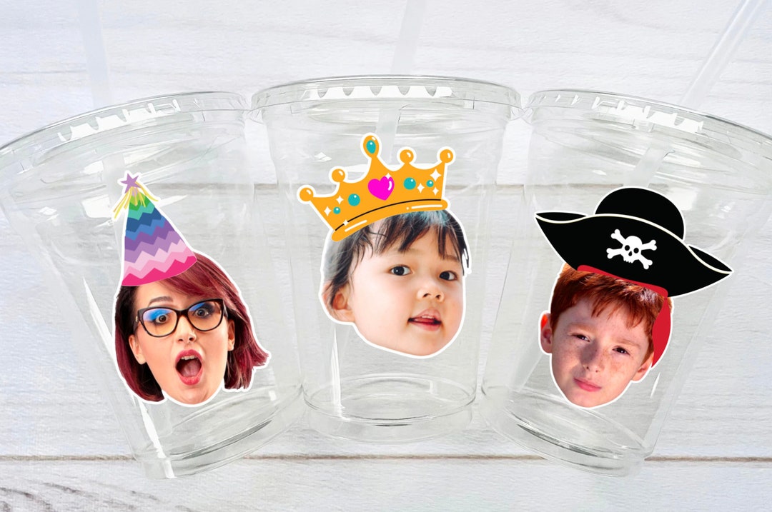 Funny Hat Party Cups, Custom Plastic Party Cups Personalized Party Cups ...