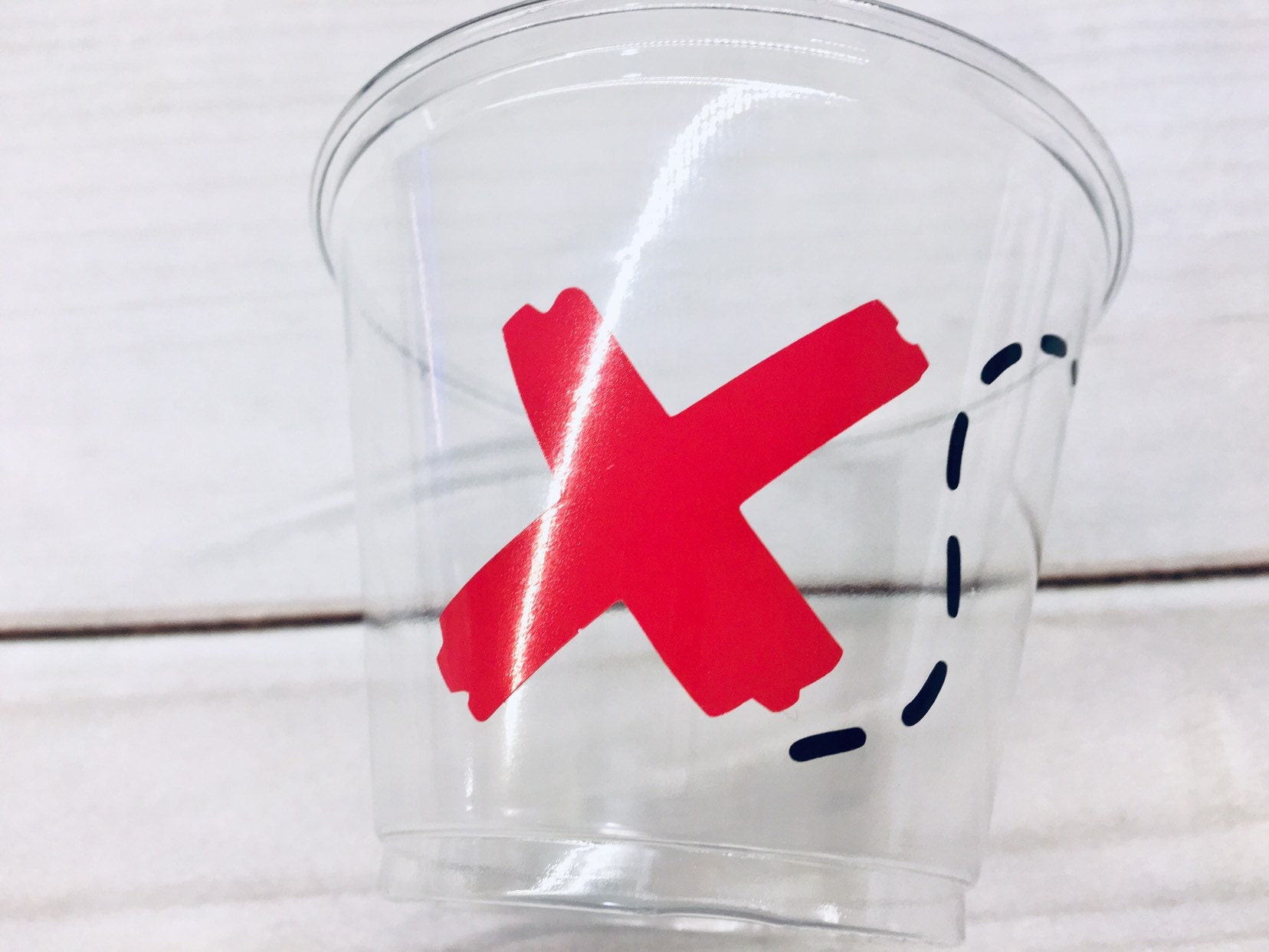 Pirate Party Cups Pirate Treasure Cups Treasure Map Pirate | Etsy