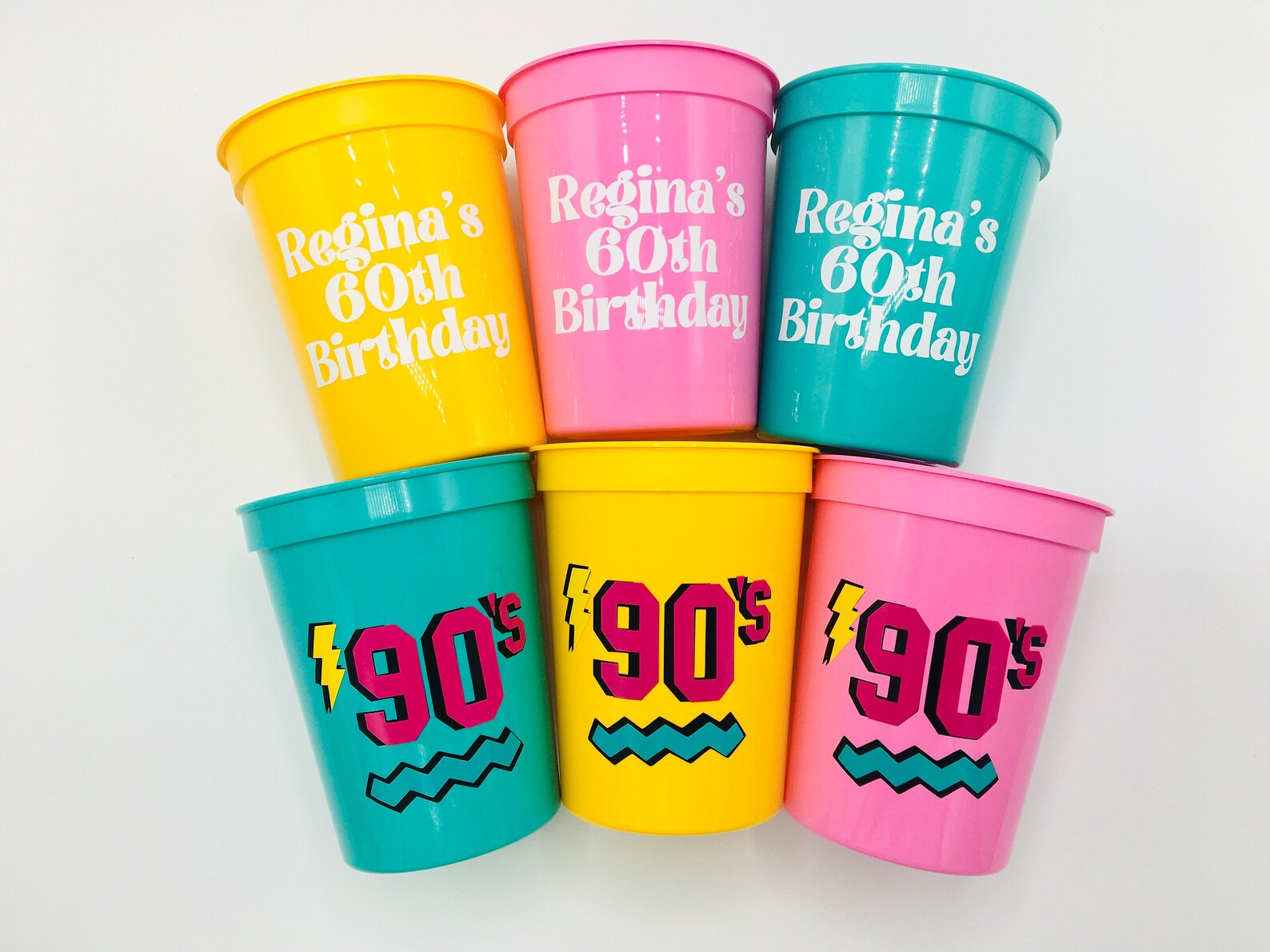 90s Party Cups 90s Party Decorations, 90s Bachelorette Party, 90s ...