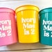 70s Party Cups 70's Birthday Cups Two Groovy Party Cups - Etsy