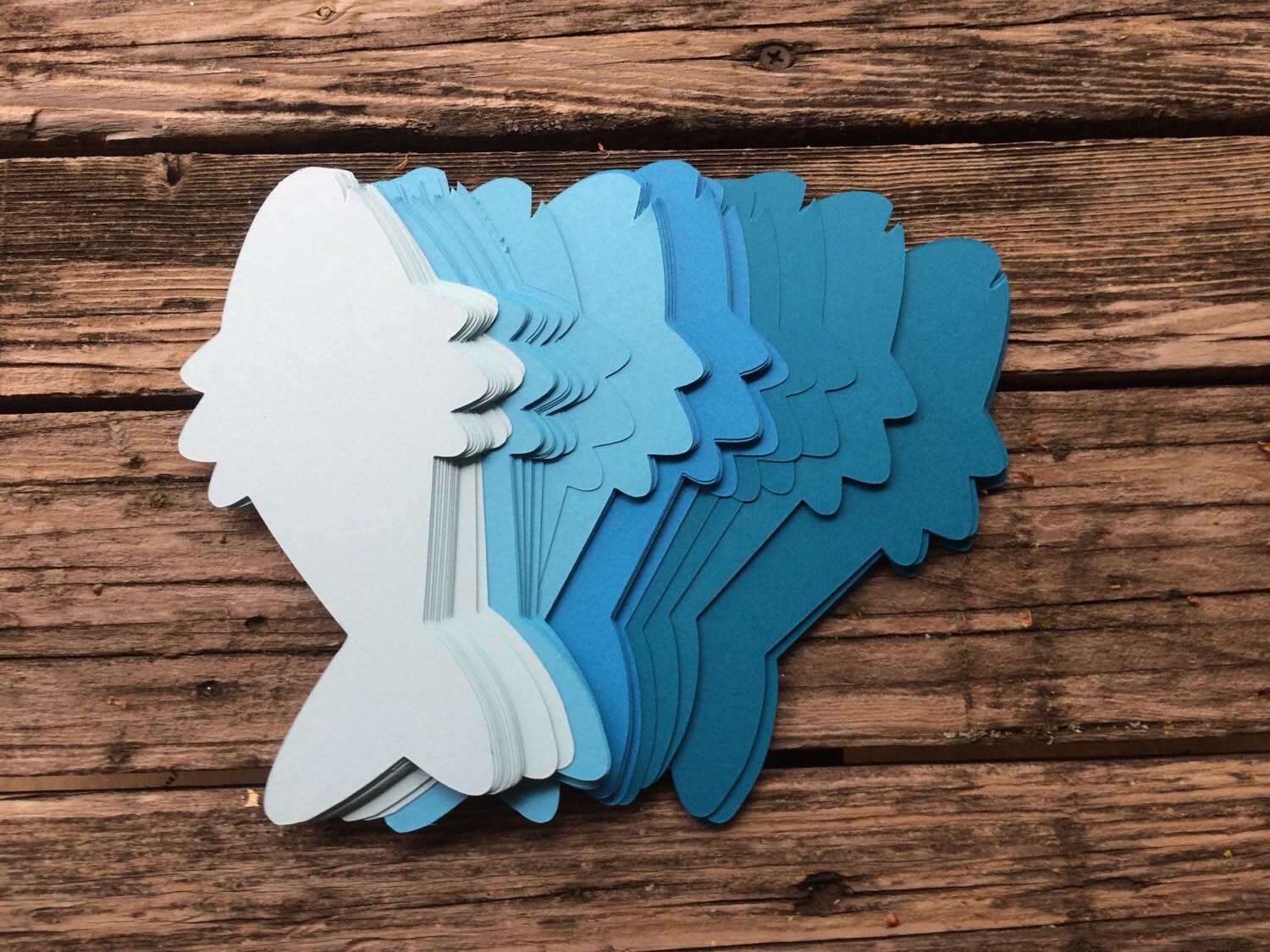 Fish Party Die Cuts Fish Die Cuts Party Decorations Vacation - Etsy