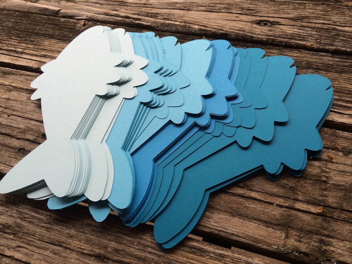 Fish Party Die Cuts Fish Die Cuts Party Decorations Vacation - Etsy