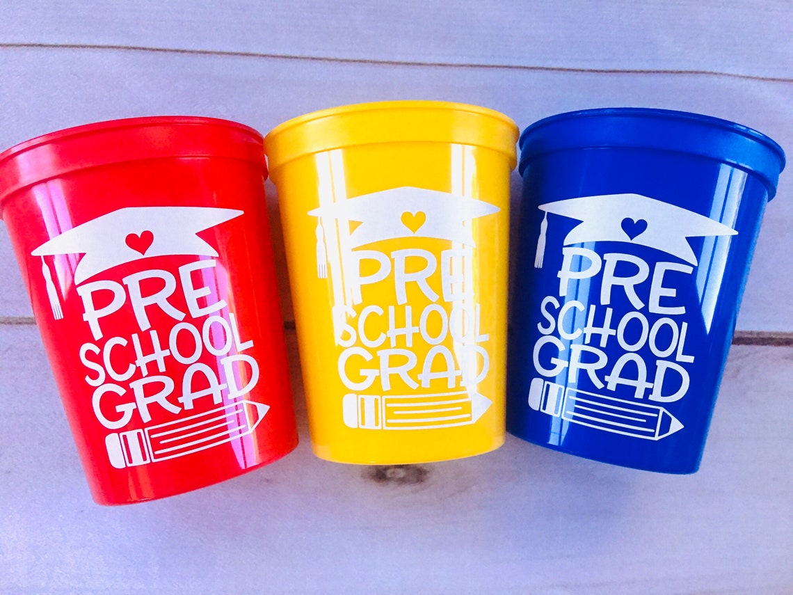 Pre School Graduation Pre Kindergarten Graduation Cups 2022 | Etsy