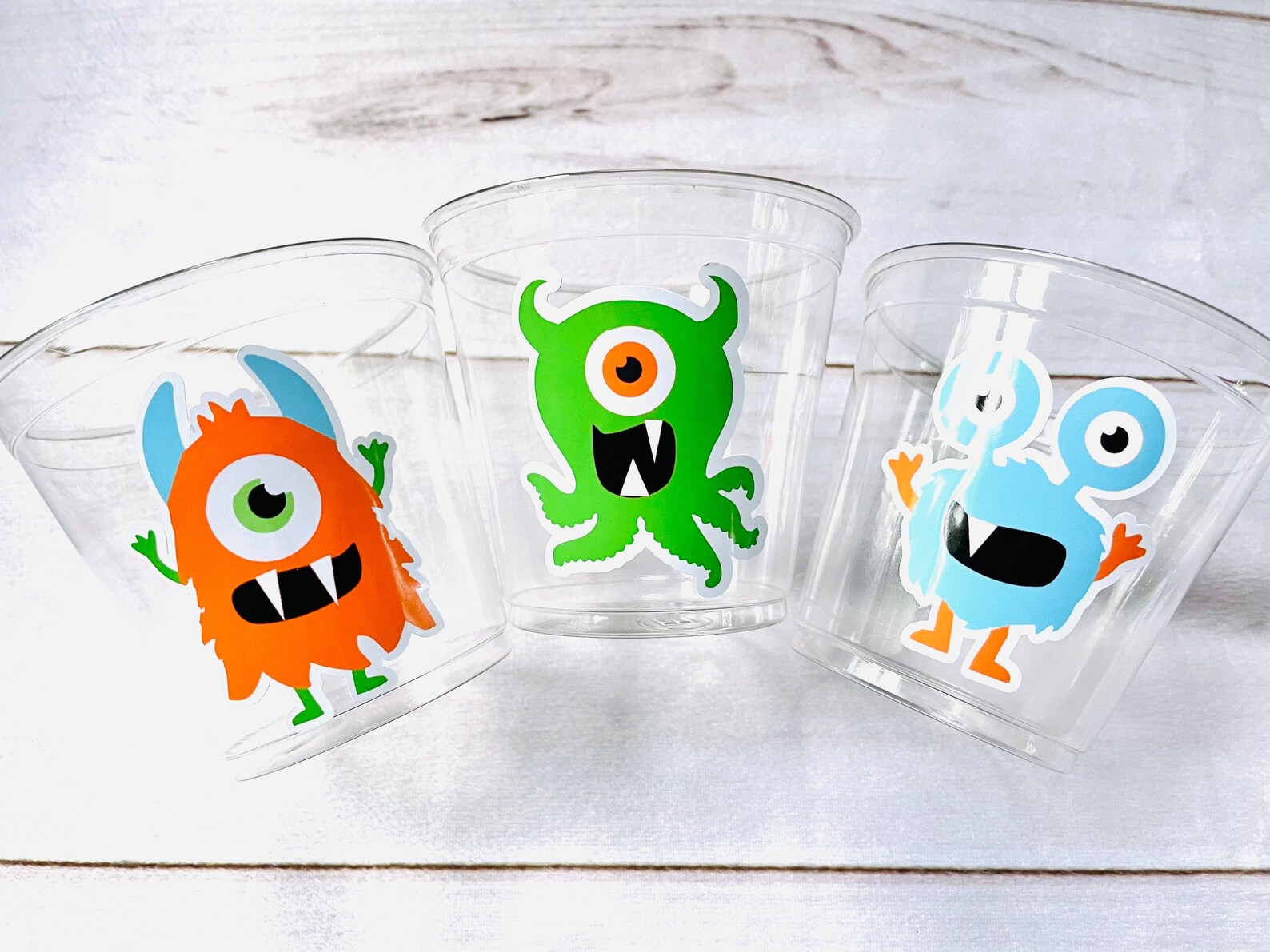 Monster Party Cups - Monster Cups Monster Party Decorations Monster ...