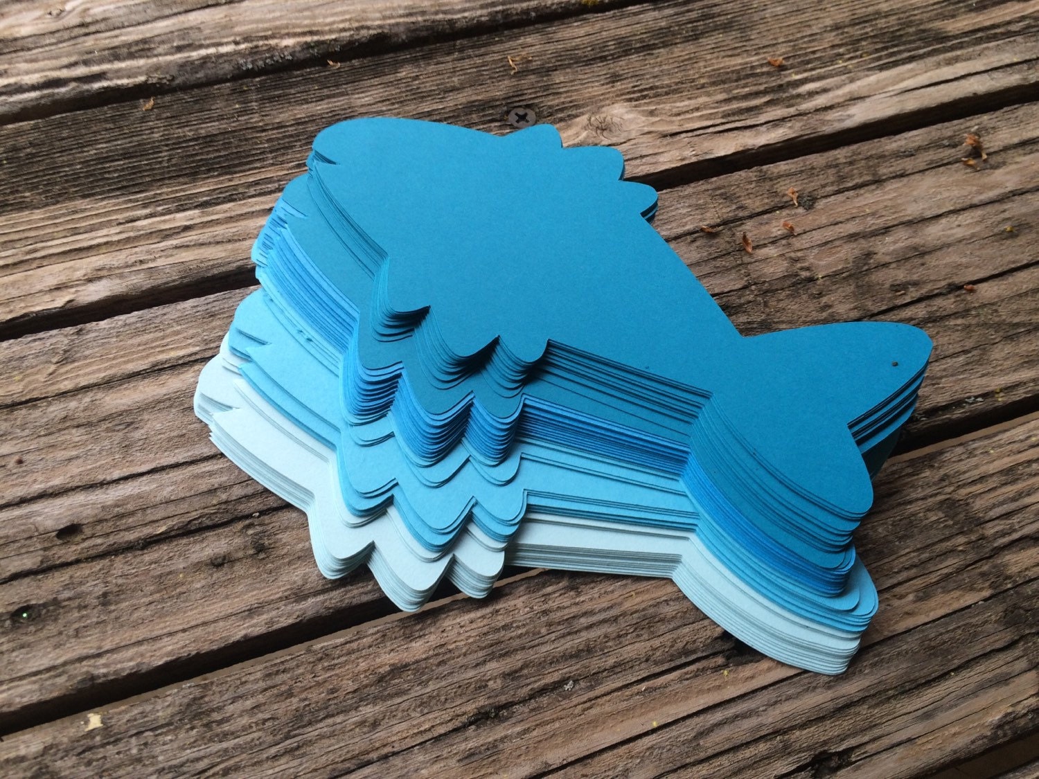 Fish Party Die Cuts Fish Die Cuts Party Decorations Vacation - Etsy