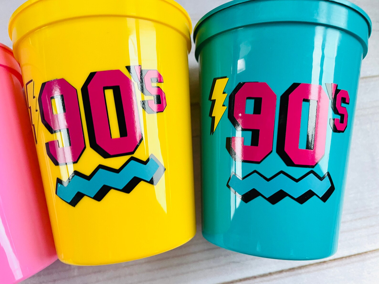 90s Party Cups 90s Party Decorations 90s Bachelorette - Etsy