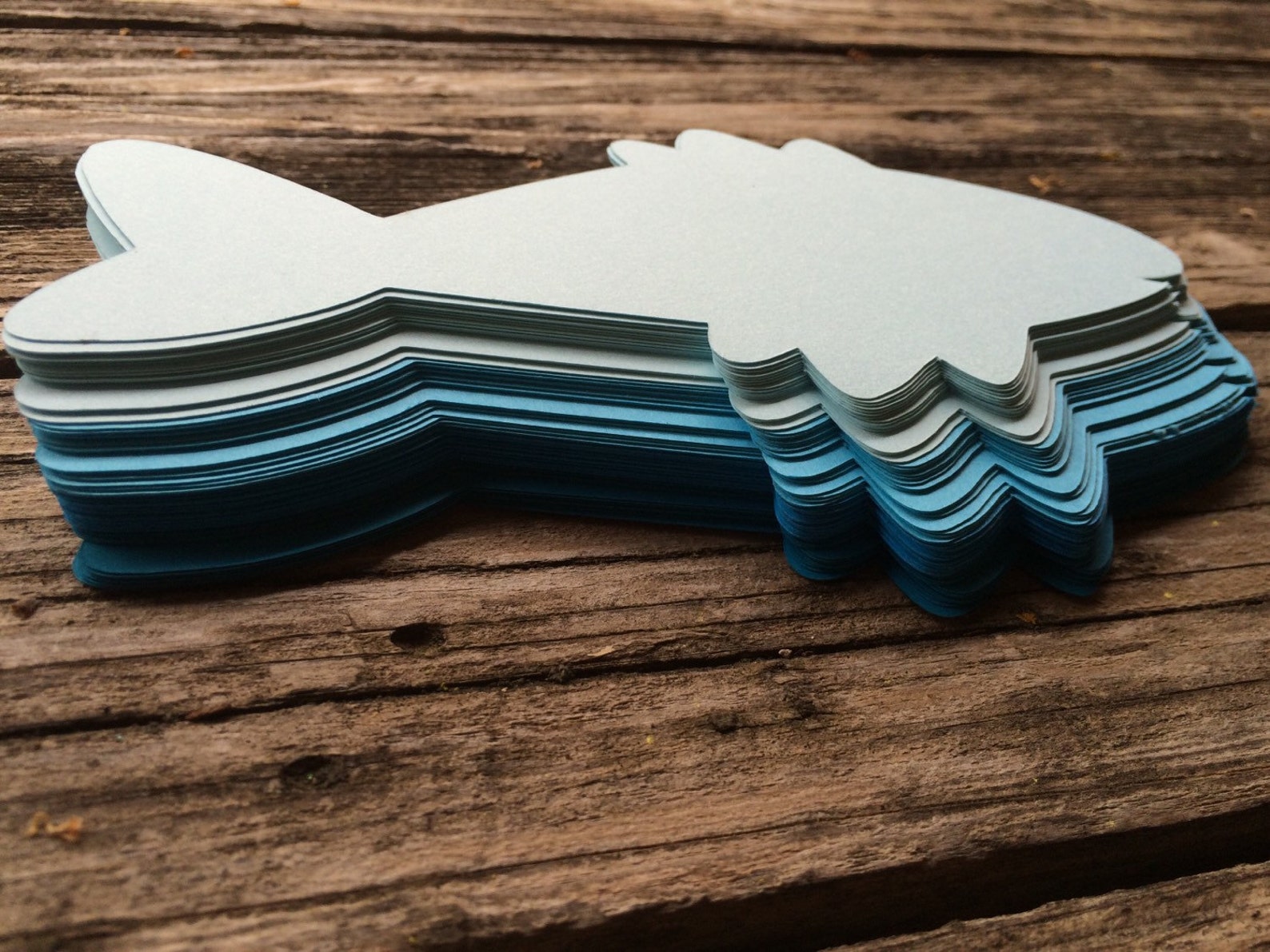 Fish Party Die Cuts Fish Die Cuts Party Decorations Vacation - Etsy