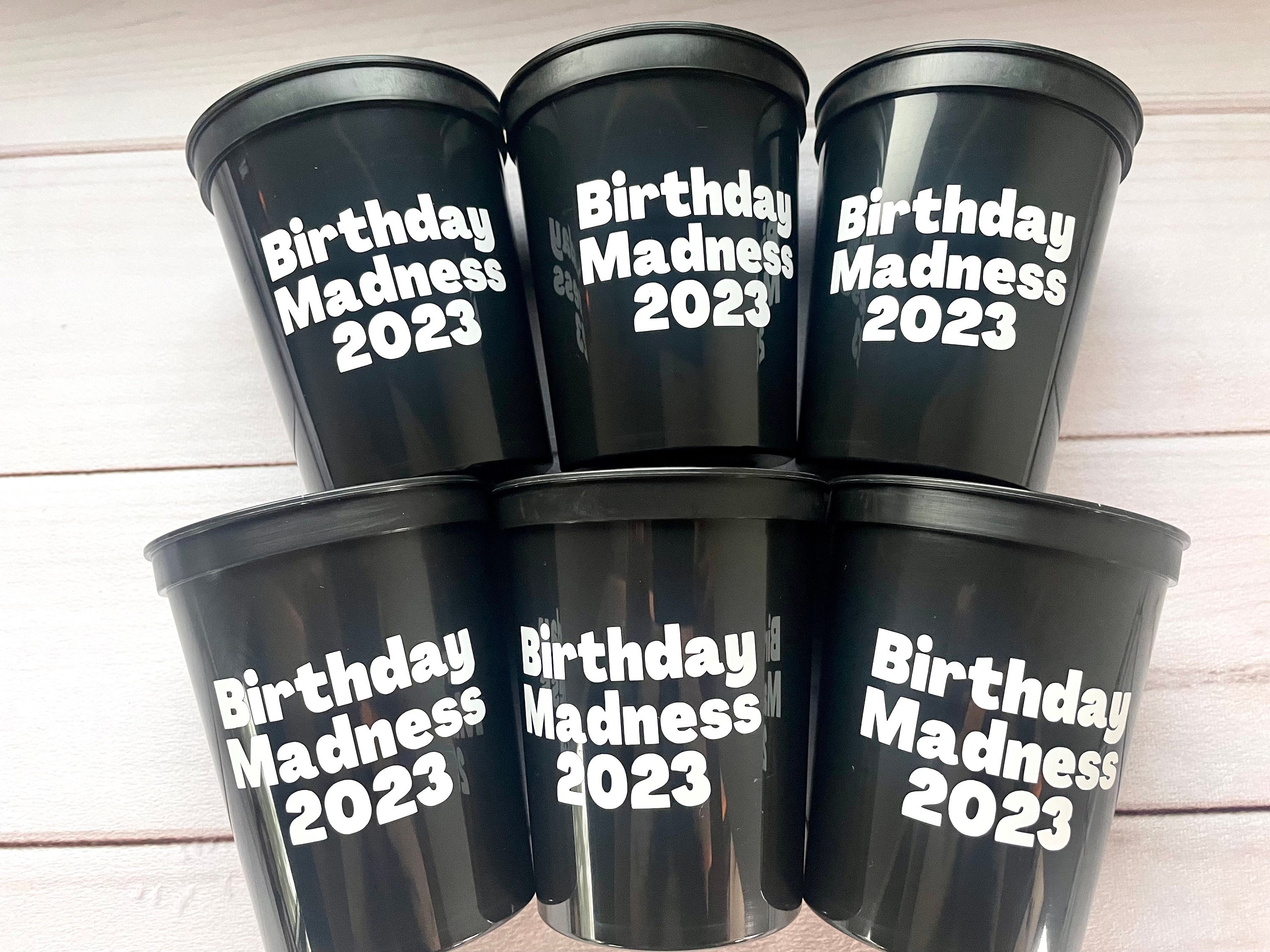 Basketball Party Cups: 16oz Reusable Stadium Cups, Team Favors - Etsy