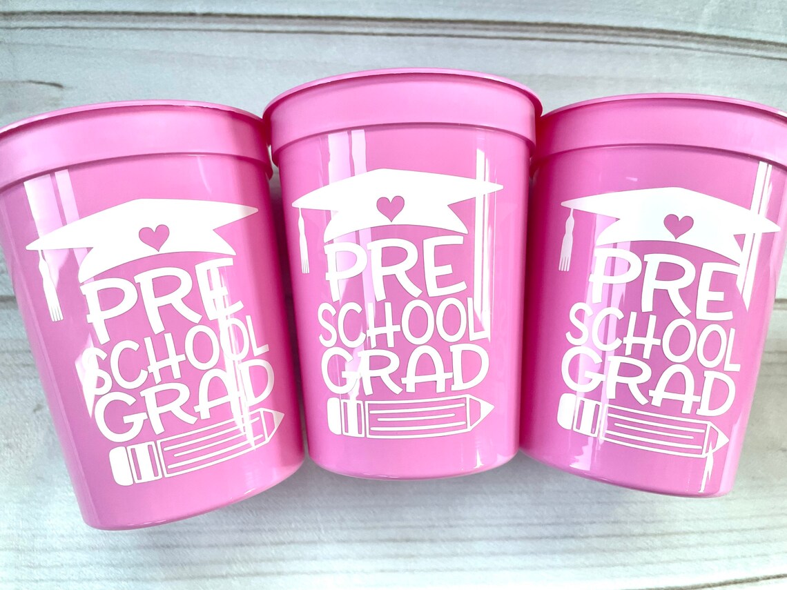 Pre School Graduation Pre Kindergarten Graduation Cups 2022 | Etsy