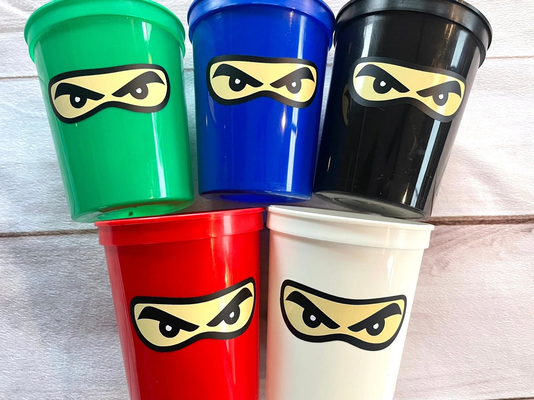 Ninja Party Cups, Reusable 16oz Stadium Cups - Etsy