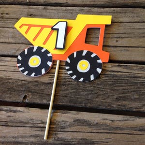 Construction Party Cake Topper - Construction Cake Topper Construction ...