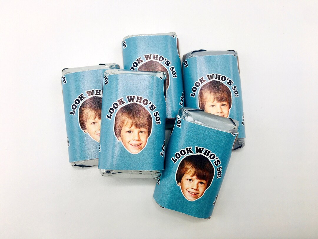 Personalized 50th Birthday Party 50th Birthday Stickers for - Etsy