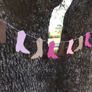 Cowgirl Party Garland - Cowgirl Garland Cowgirl Party Decorations ...