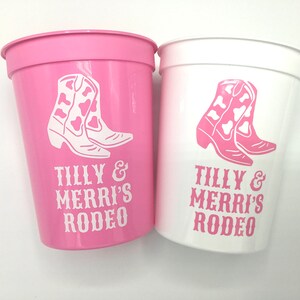 Cowgirl Not My First Rodeo Birthday Cups, 2nd Rodeo Party Cups ...