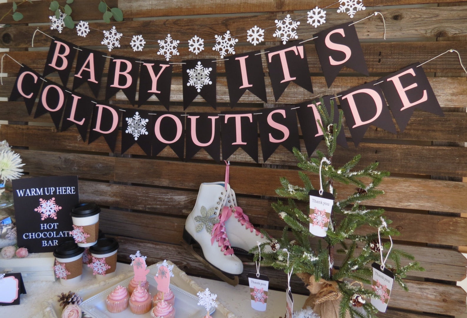Baby Its Cold Outside Baby Shower Decorations Winter Party - Etsy