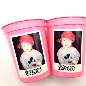 Custom Plastic Cups, Personalized Party Cups, Personalized Birthday ...