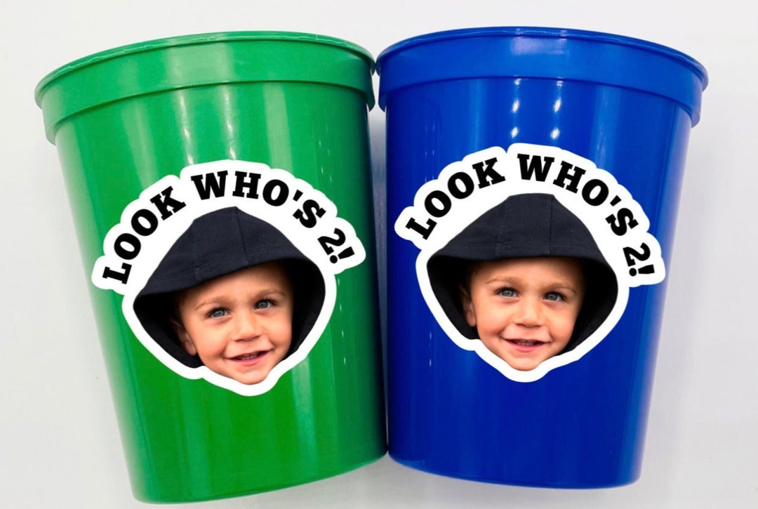 Custom Plastic Cups, Personalized Party Cups, Personalized First ...