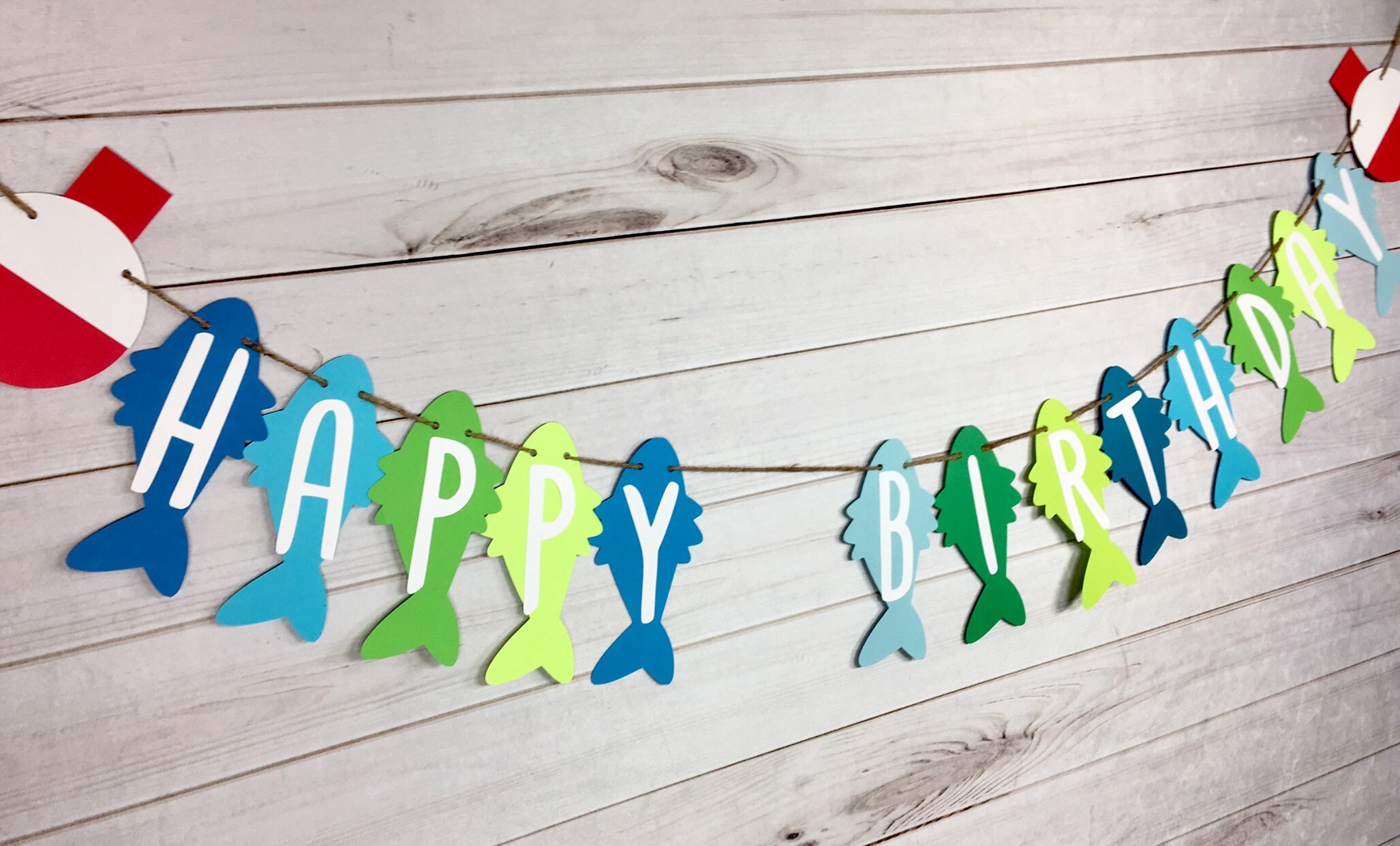 Fishing Birthday Banner Fishing Banner Fishing Birthday | Etsy
