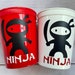 Ninja Party Cups: Reusable Stadium Cups, Personalized Favors - Etsy Canada