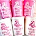 Personalized First Rodeo Party Cups, Cowgirl Birthday, Reusable Stadium ...