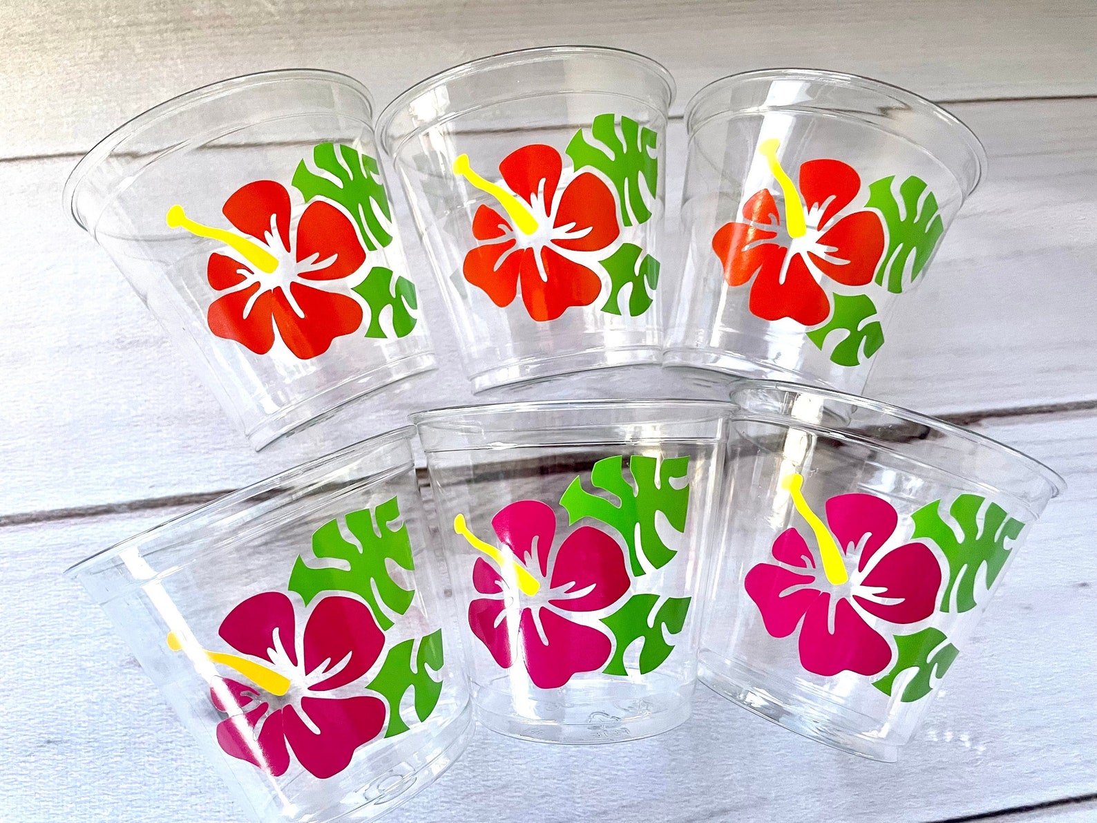 Luau Birthday, Luau Party, Luau Birthday Cups, Luau Party Favors, Luau ...