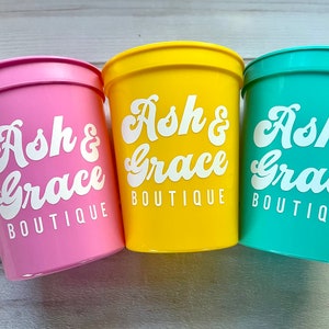 70s Party Cups, 70's Birthday Cups, Two Groovy Party Cups, 70's ...