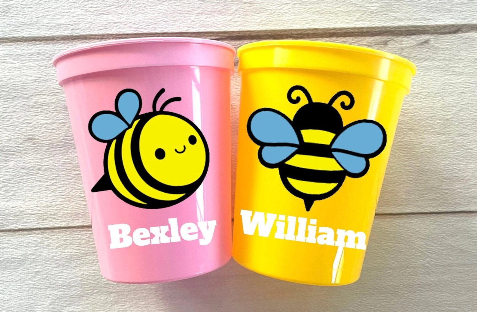 Bumble Bee Party Cups, 16oz Stadium Cups - Etsy