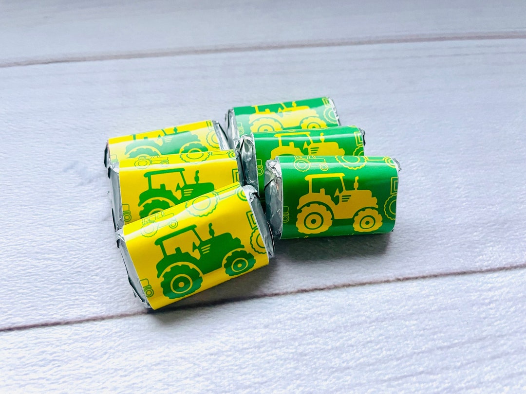 Green Tractor Birthday, Tractor Birthday, Tractor Party Favors, Green ...