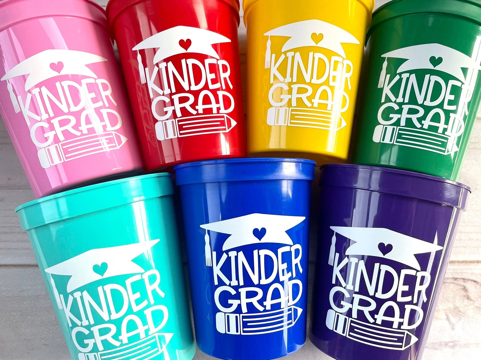 Kindergarten Graduation Kindergarten Graduation Cups 2022 - Etsy