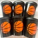 Basketball Party Cups: 16oz Reusable Stadium Cups, Team Favors - Etsy