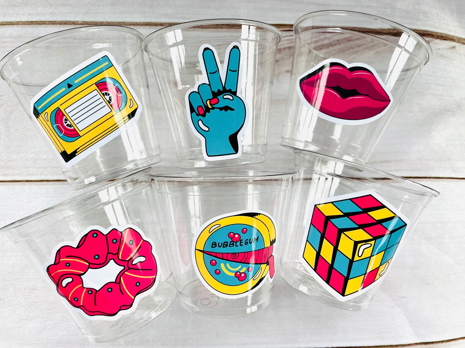I Love the 90s Party Cups 90s Party Cups 90s Birthday - Etsy