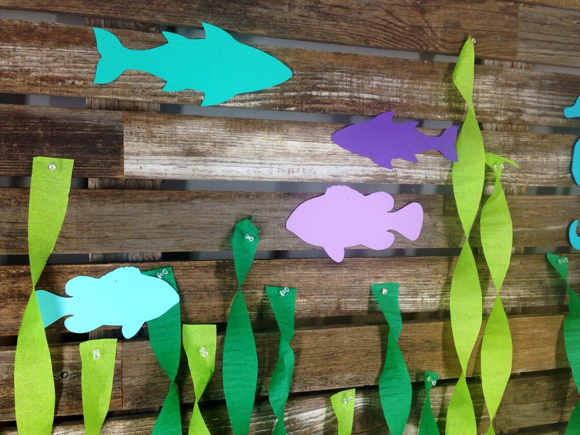 Fishing Party Cutouts Fishing Cutouts Fishing Party - Etsy