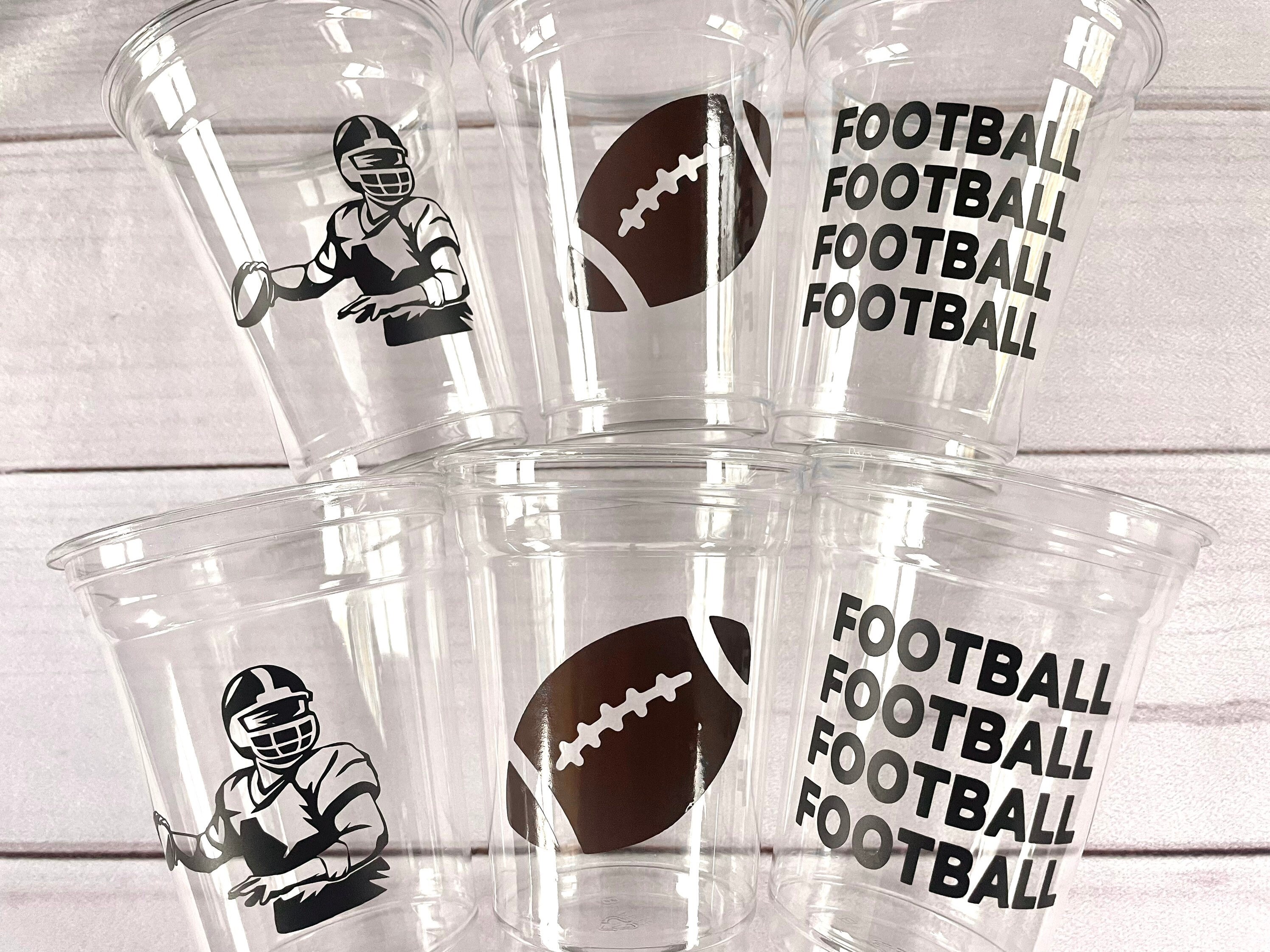 Football Party Cups - Football Cups First Birthday Decorations Football ...
