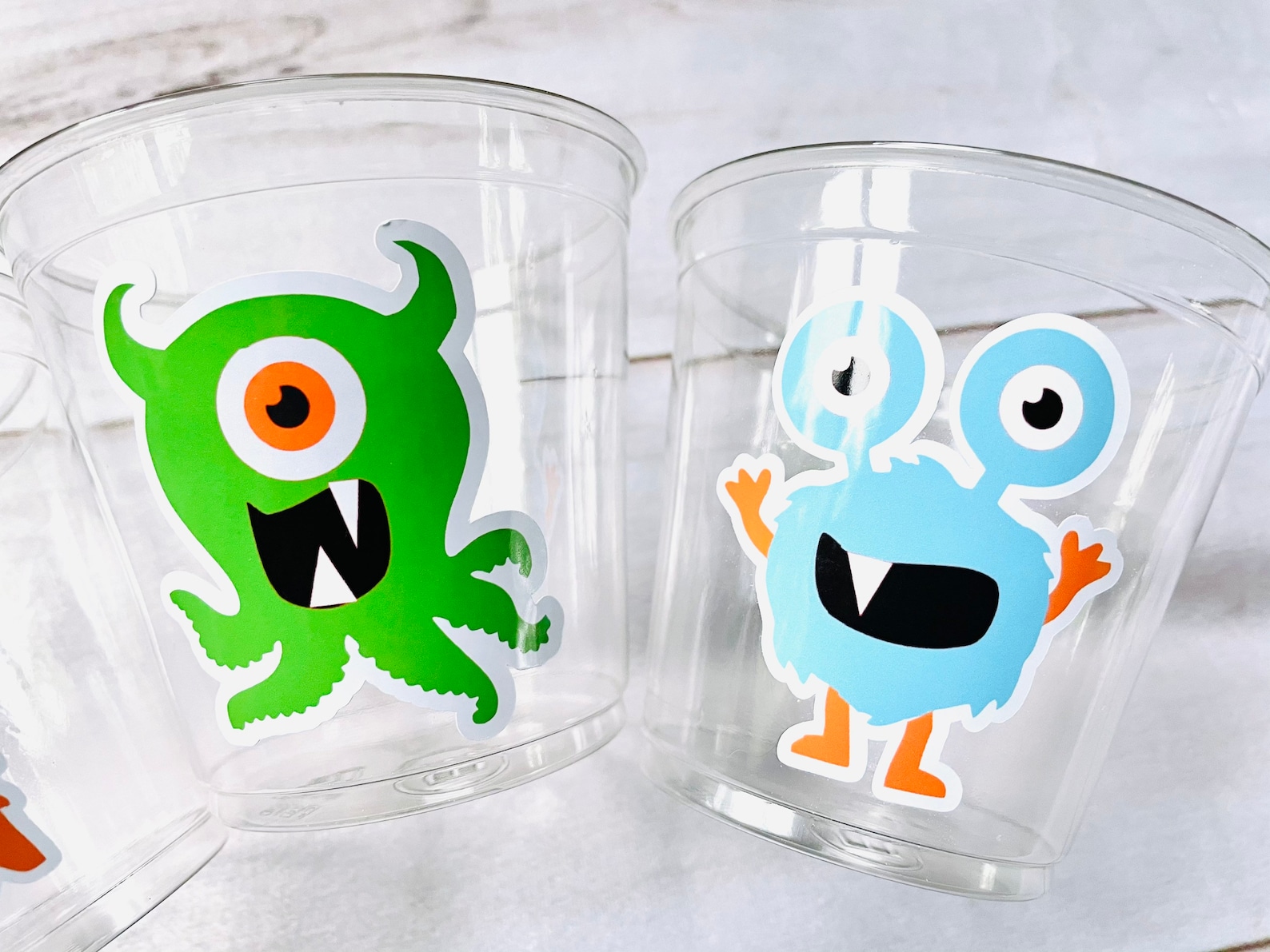 Monster Party Cups - Monster Cups Monster Party Decorations Monster ...