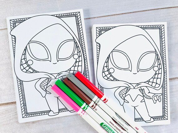Spider Woman Coloring Pages