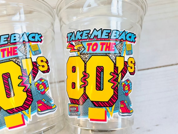 80s Party Logo