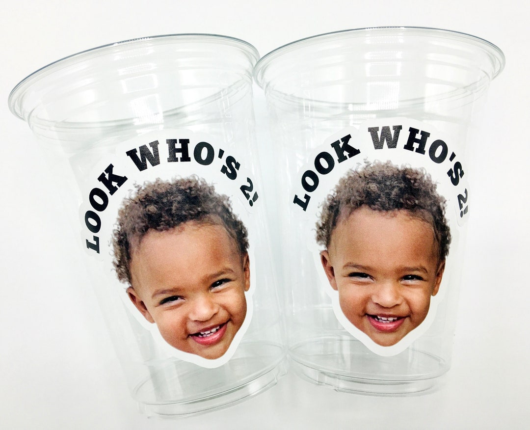 Personalized Birthday Custom Plastic Cups, Personalized Party Cups ...