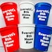 Baseball Party Cups Reusable 16oz Stadium Cups Baseball Favors - Etsy