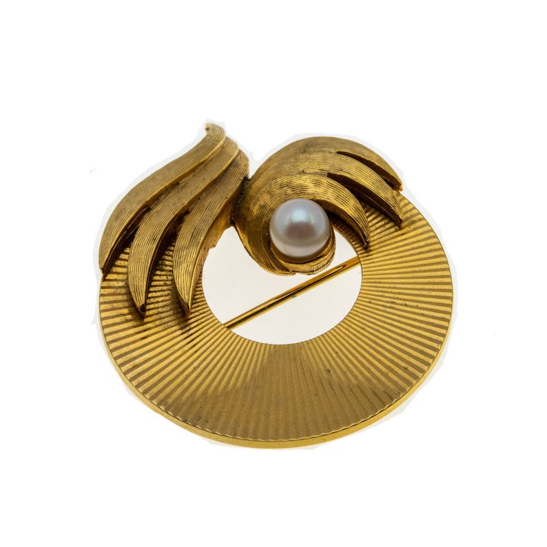 Boucher Classic - Vintage Marcel Boucher Gold Plated Cultured Pearl ...
